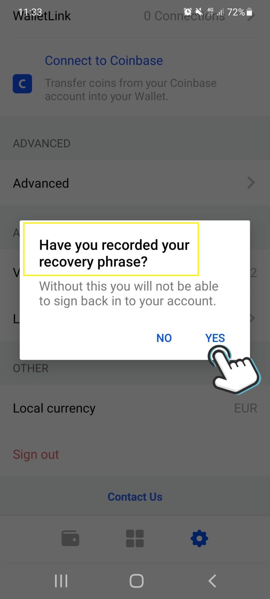 Coinbase Wallet Txnhash PENDING how to fix?!
